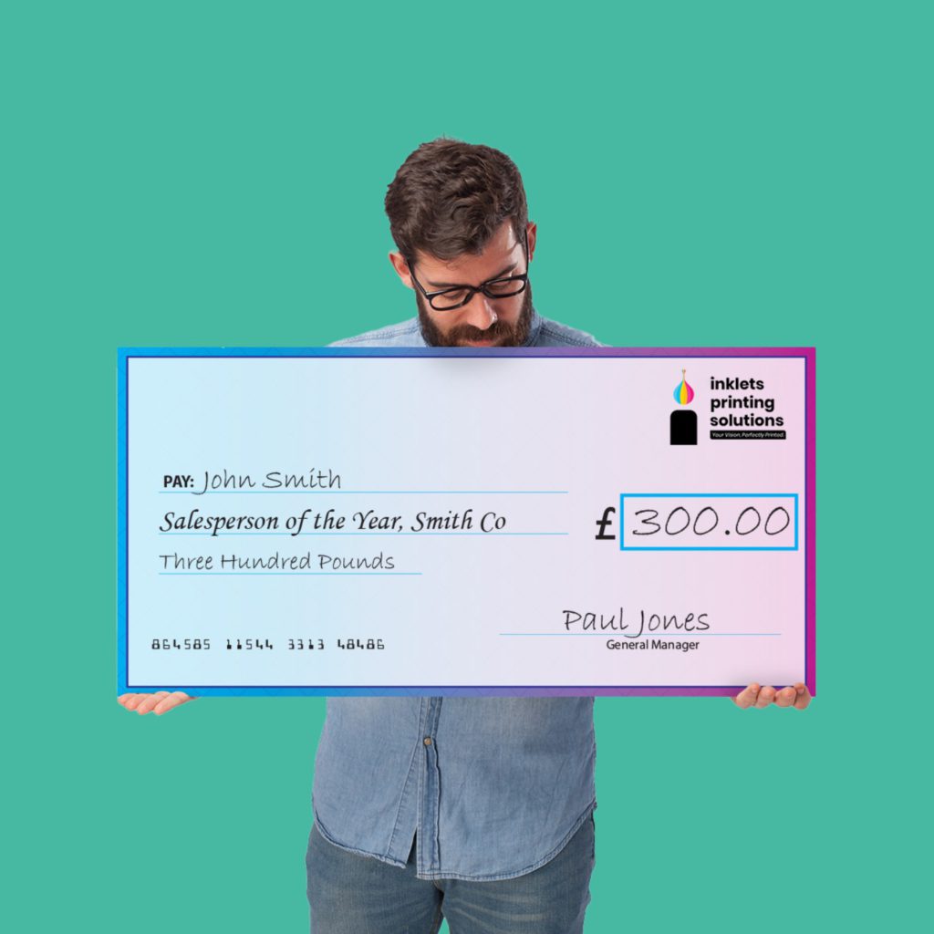 Dummy Cheque - Inklets